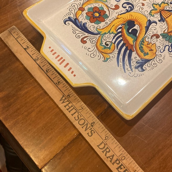 Deruta | Dining | Deruta Platter Tray Raffaellesko Scallop 5 34 X 8 78 ...